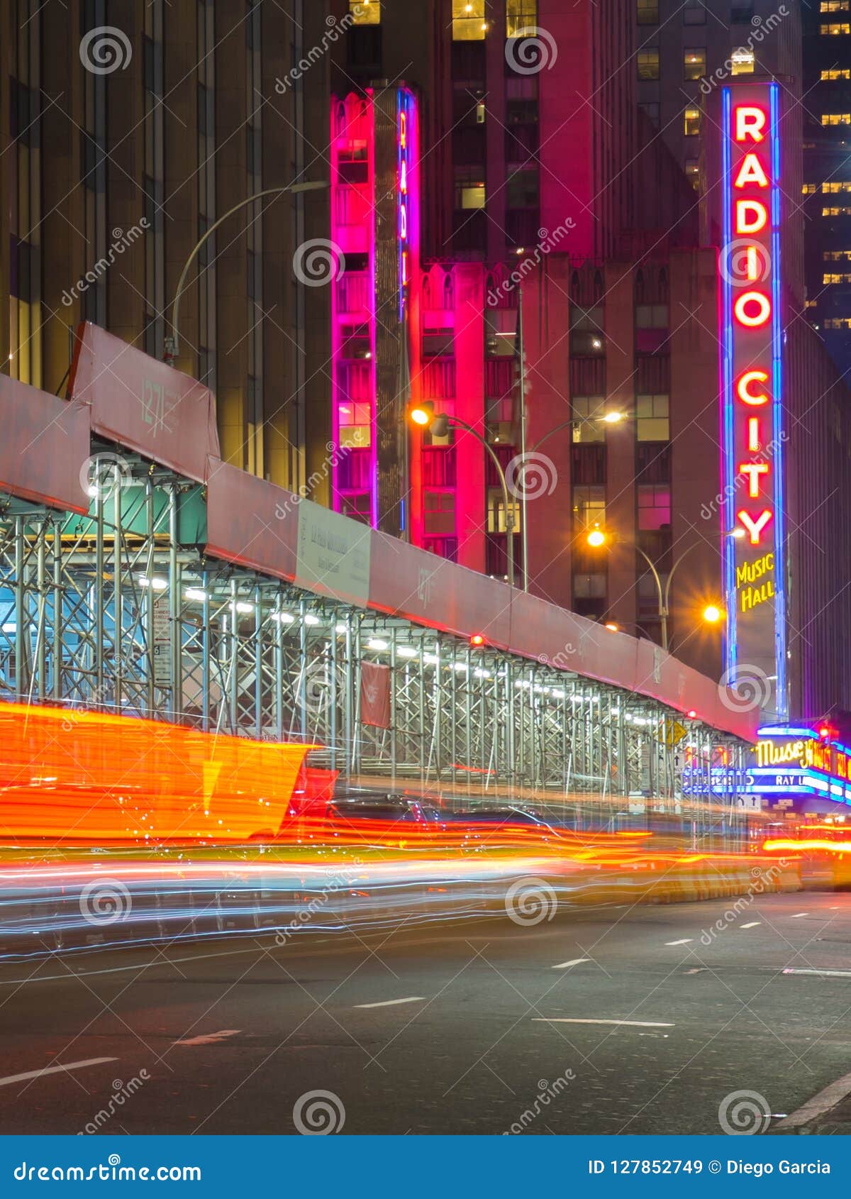 Radio City Music Hall editorial stock image. Image of entertainment ...