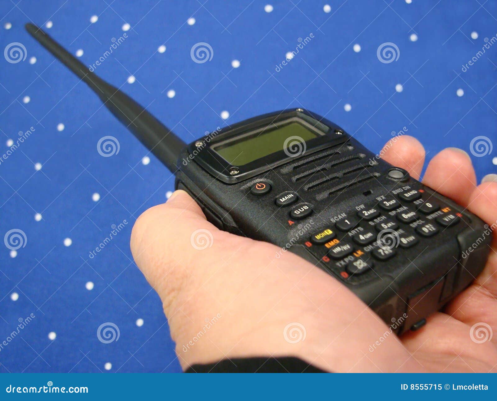 Radio Communications stock image. Image of emergency, band - 8555715