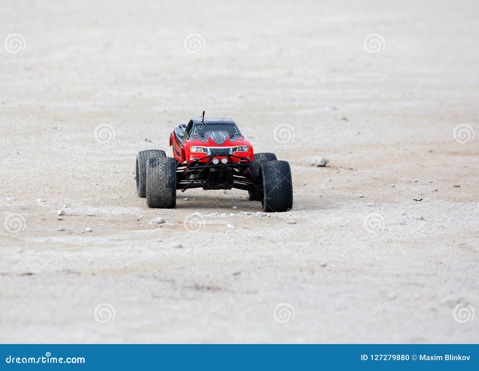 Radio Controlled Car Model in Race Stock Photo - Image of simulation ...