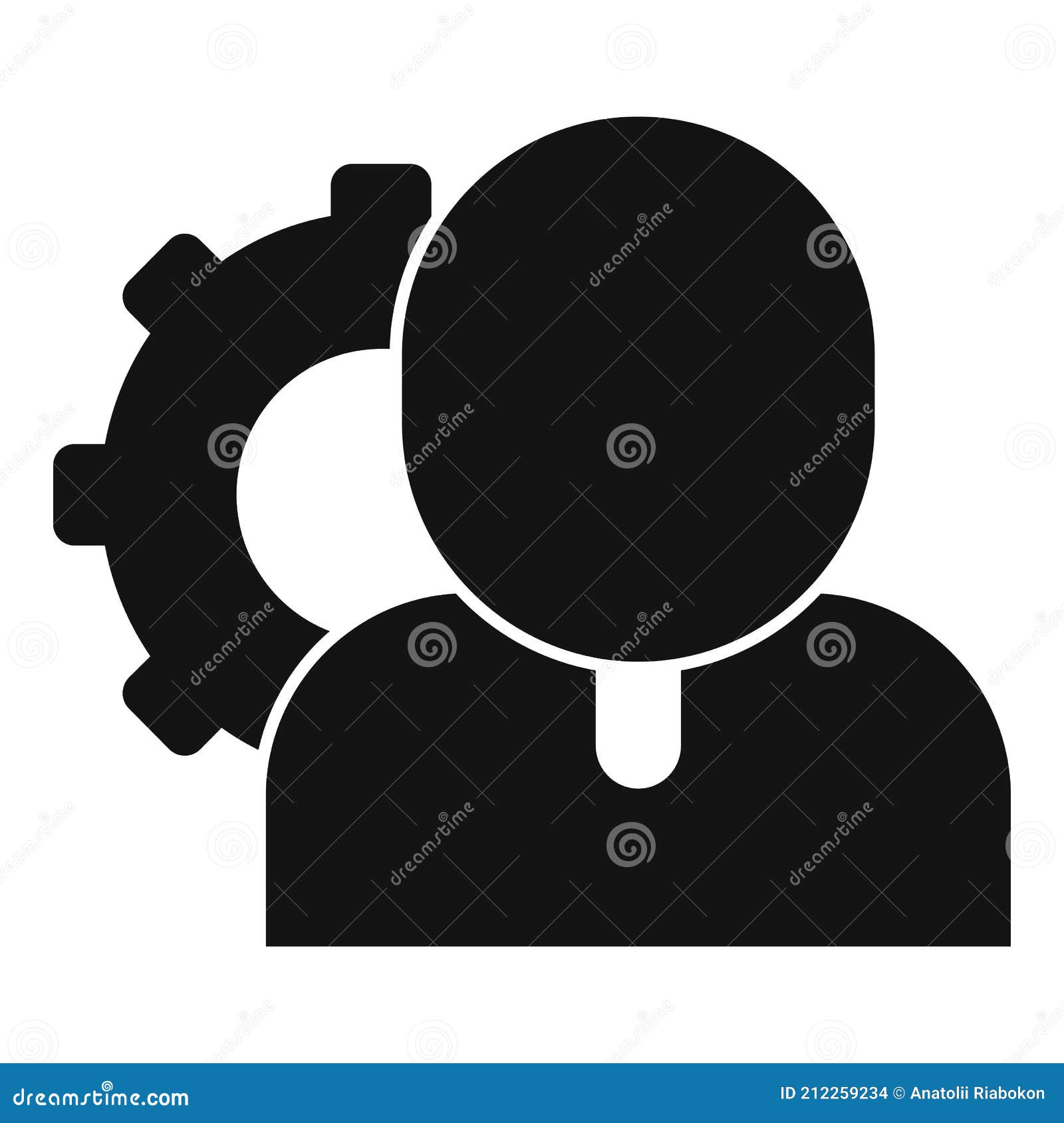Radio Engineer Icon, Simple Style Stock Vector - Illustration of ...