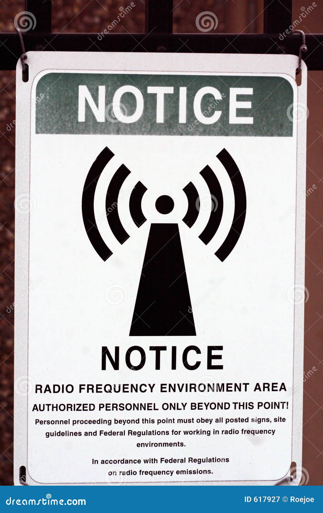Fcc Rf Warning Signs Red