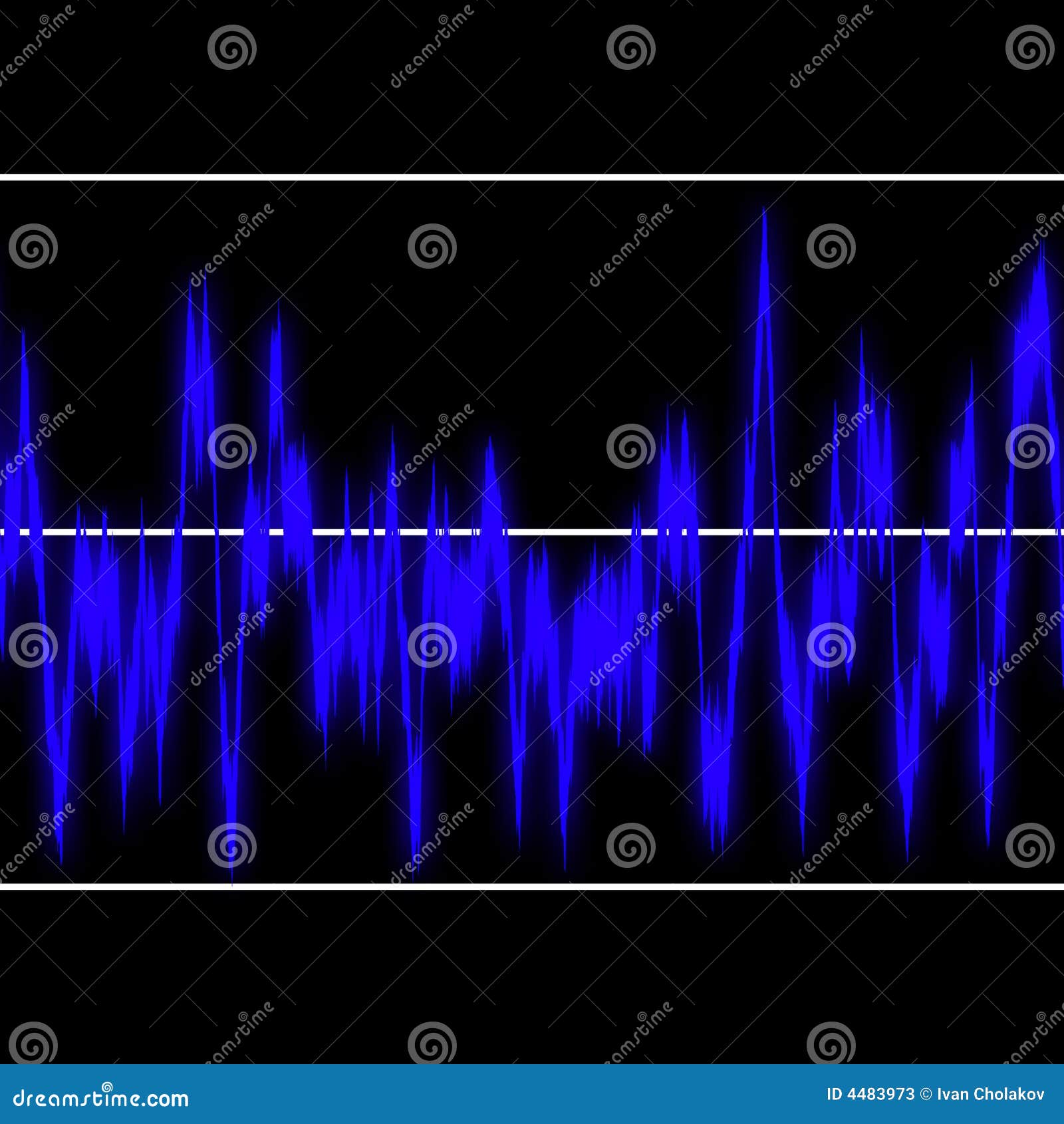 Radio golven stock illustratie. Illustration of maatregel - 4483973