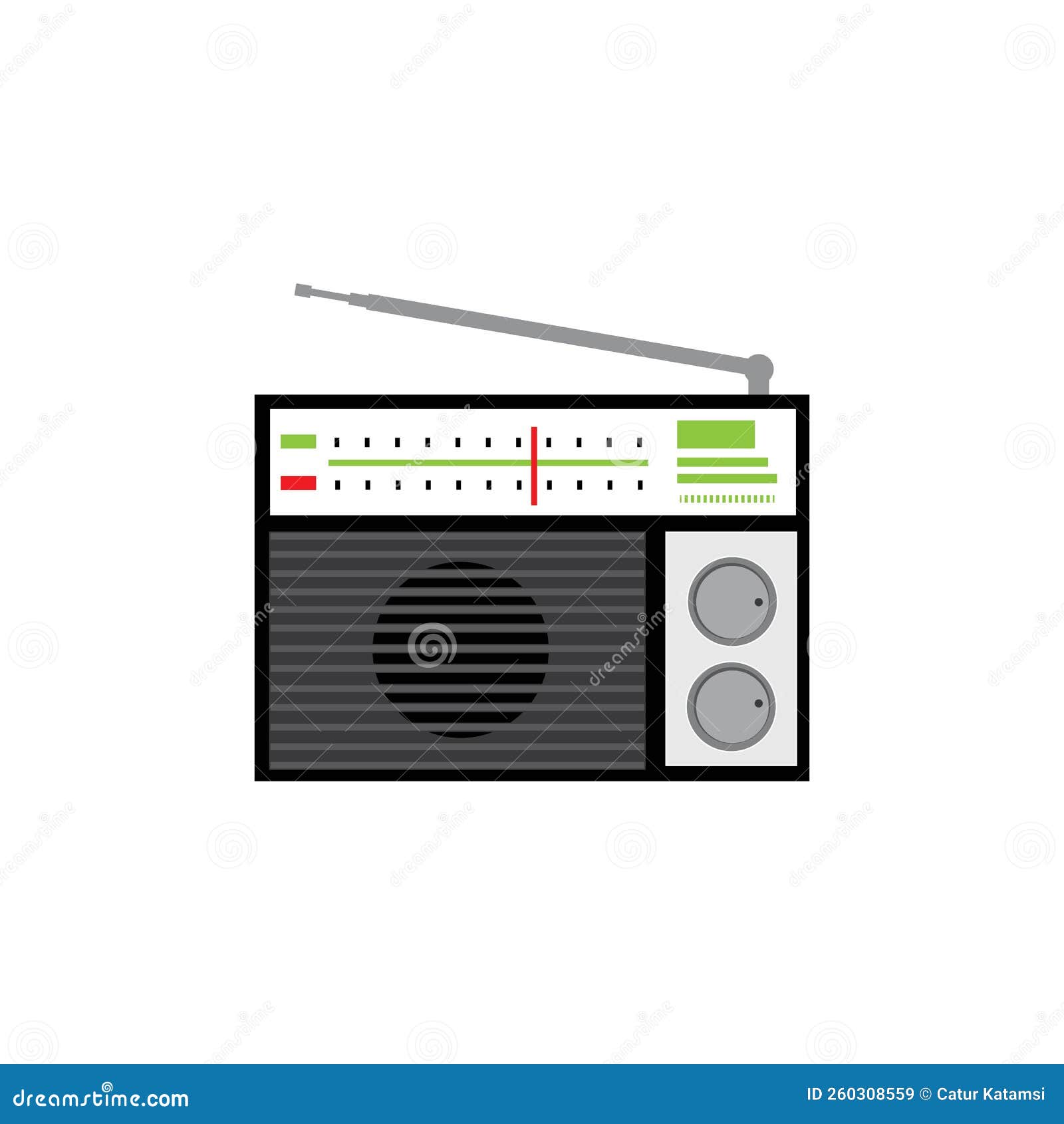 Radio icon logo vector stock illustration. Illustration of antenna ...
