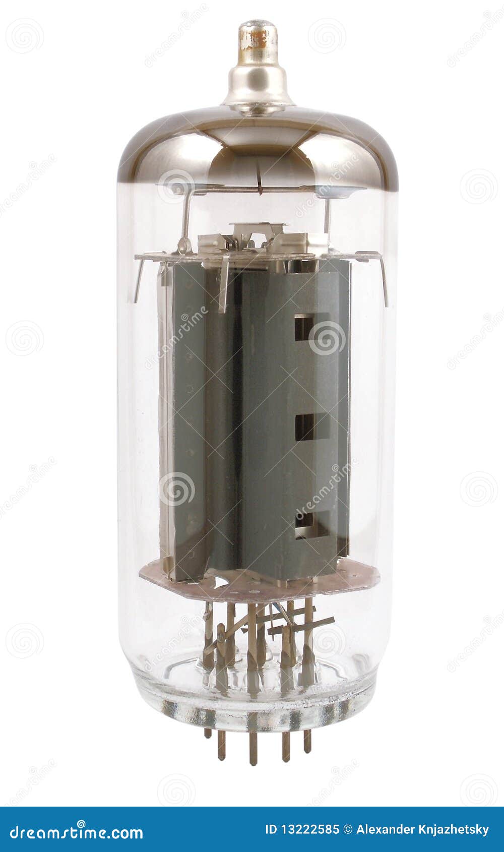 Radio lamp stock afbeelding. Image of elektronisch, voorwerp - 13222585