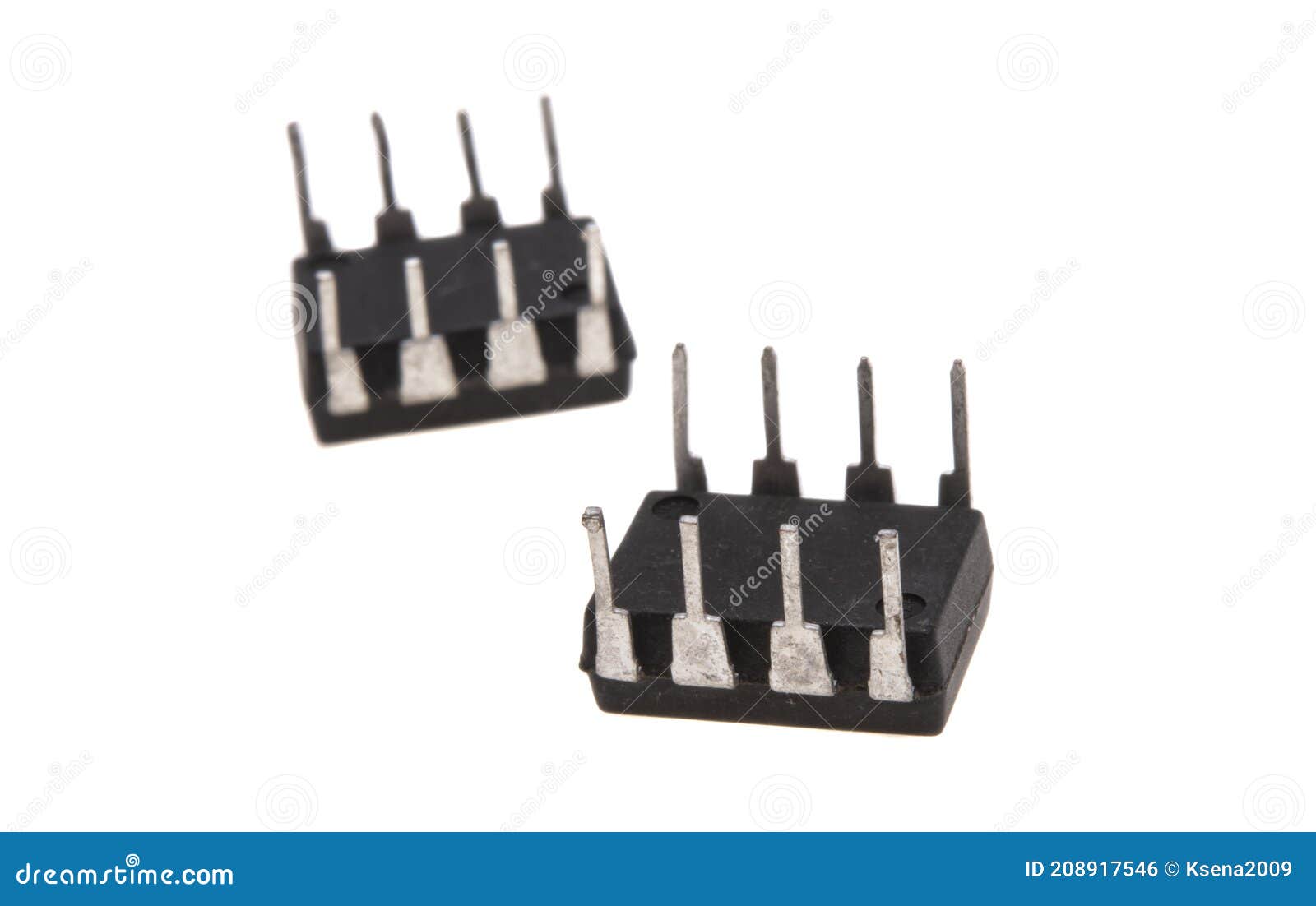 Radio Microcircuit Isolated Stock Photo - Image of close, isolated ...