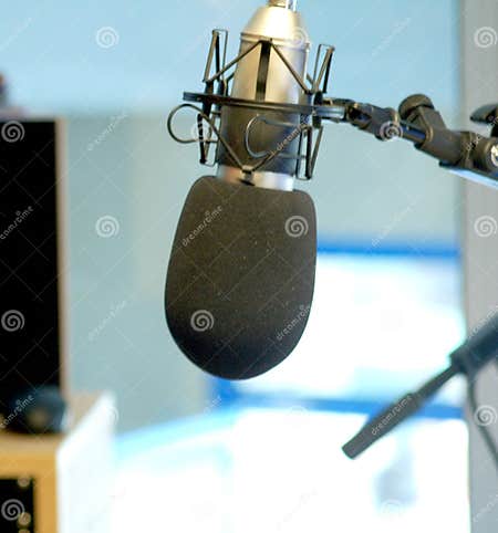 Radio microphone stock image. Image of community, communications - 998451