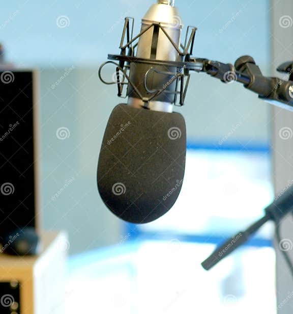 Radio microphone stock image. Image of community, communications - 998451