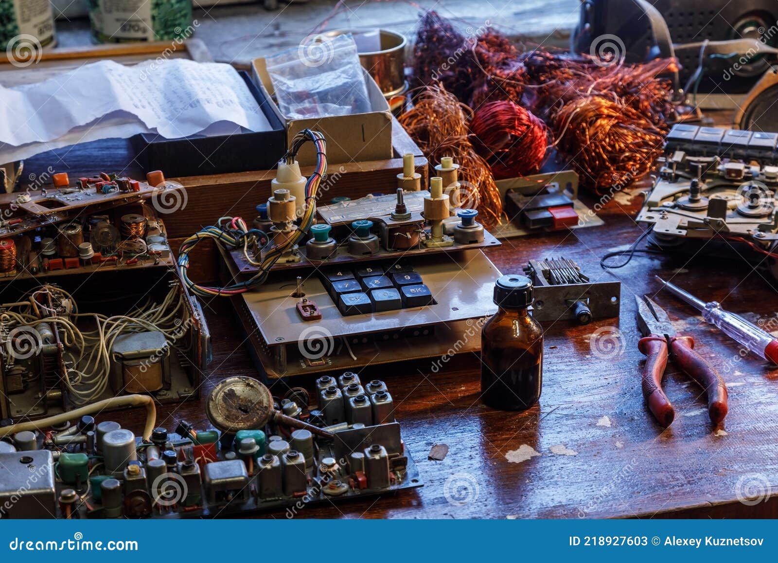 Radio Parts Lying Table Stock Photos - Free & Royalty-Free Stock Photos ...