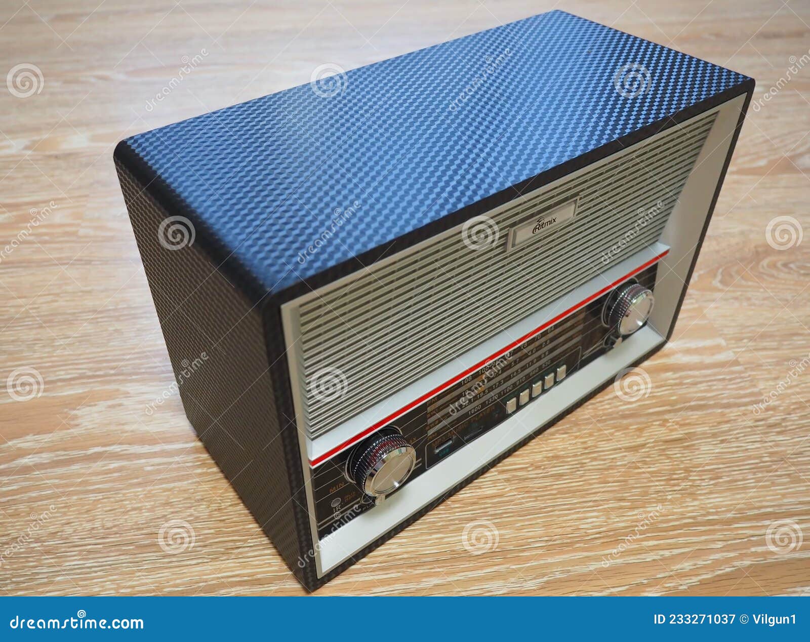 A Radio Receiver for Receiving Radio Stations. a Radio Receiver in the ...