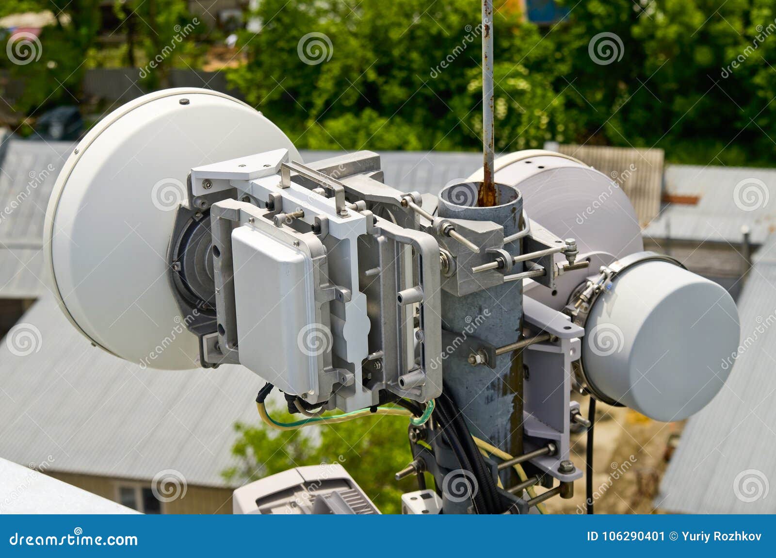 Radio-relay Antenna for Cellular Communication Stock Image - Image of ... Radio-relay Antenna for Cellular Communication Stock Image - Image of ...