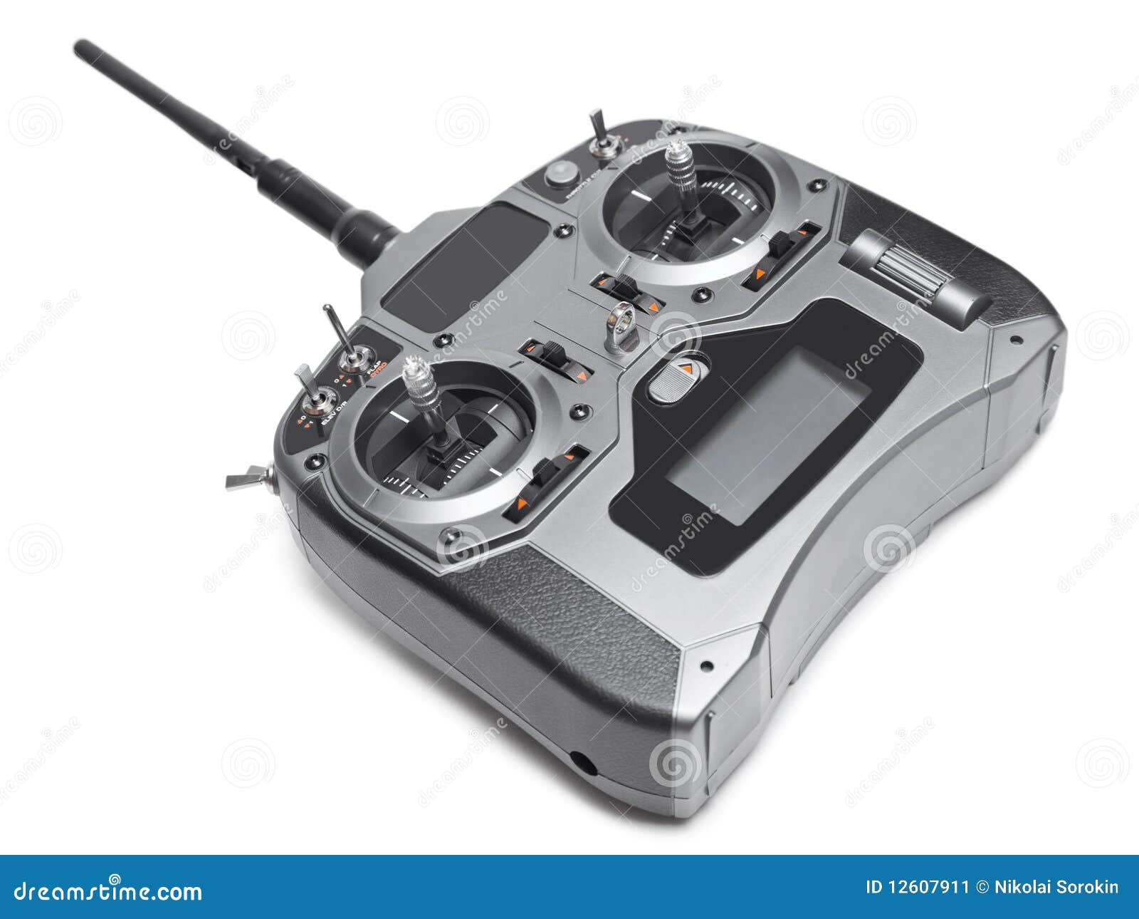 Radio Remote Control Isolated On White Background Royalty-Free Stock ...