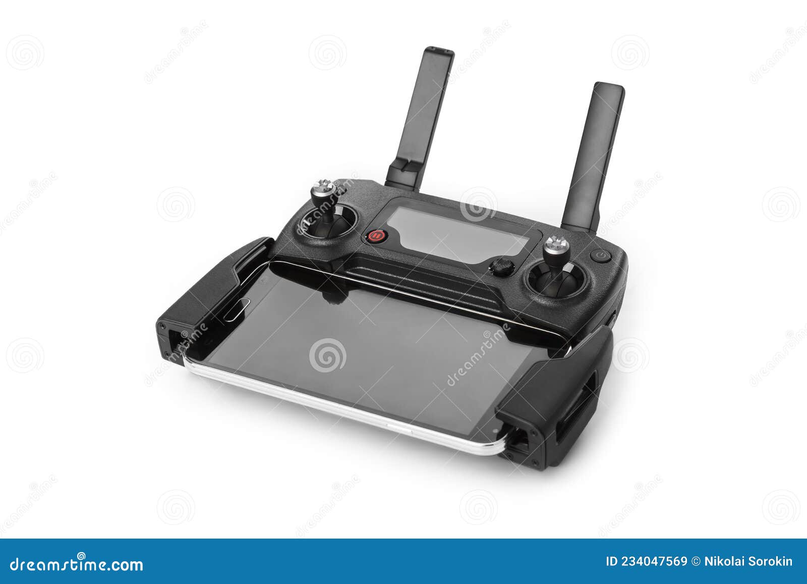 Radio Remote Control for Drone Stock Image - Image of helicopter ...
