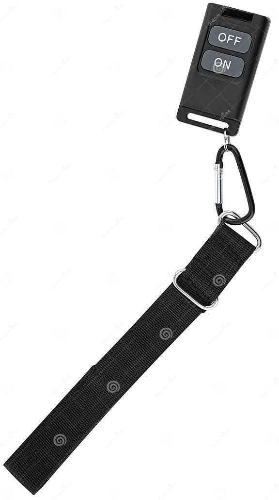 Radio Remote Control, Turn on Turn Off, on White Background in ...