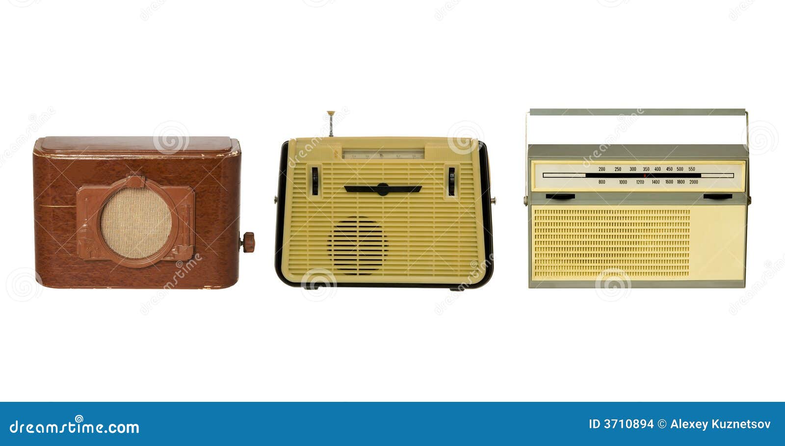 Radio-sets 1 stock photo. Image of style, wireless, fashioned - 3710894