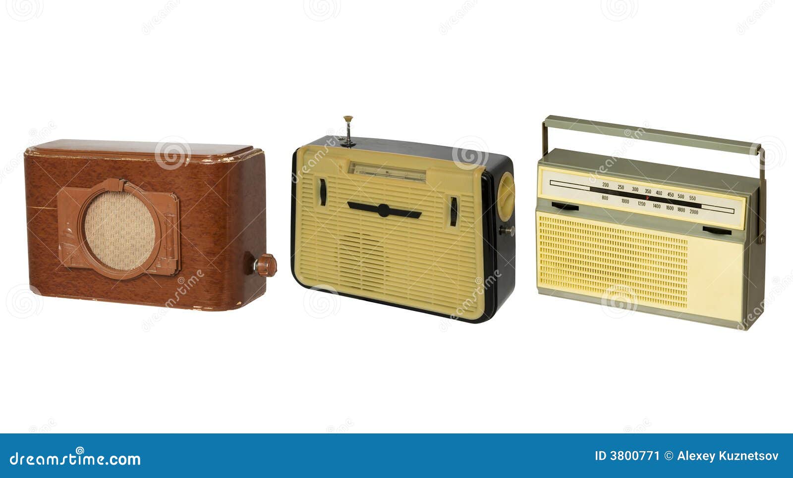 Radio-sets 2 stock image. Image of style, antenna, technology - 3800771