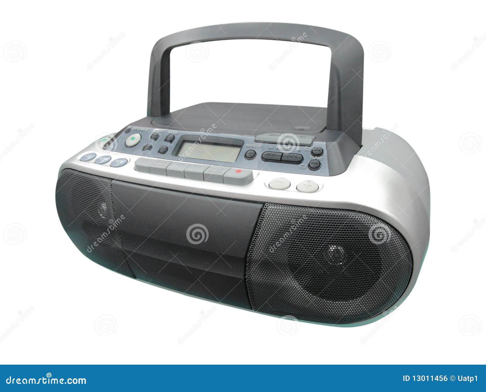 Radio tape stock photo. Image of personal, mobility, loudspeaker - 13011456