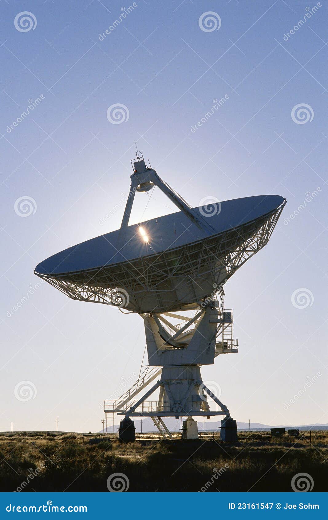 Radio telescope dish stock image. Image of monitor, array - 23161547