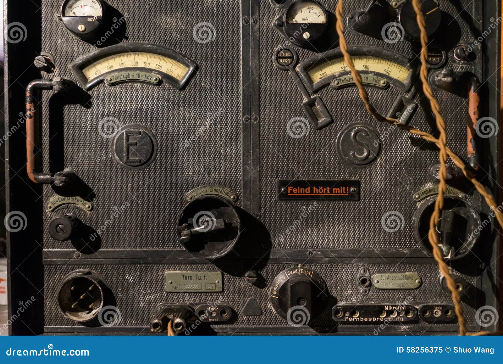 Ww2 Air Raid Transceiver Stock Photo | CartoonDealer.com #32892912