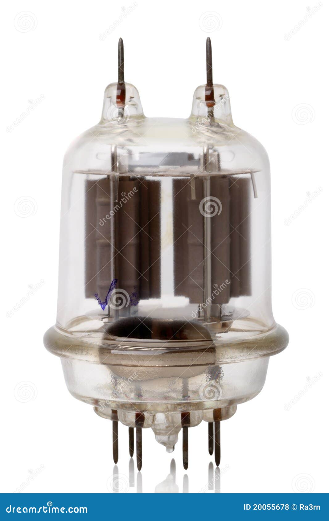 Radio tube stock photo. Image of radio, cathode, anode - 20055678