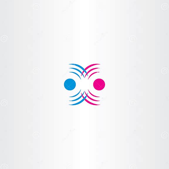 Radio Waves Interference Vector Icon Stock Vector - Illustration of ...