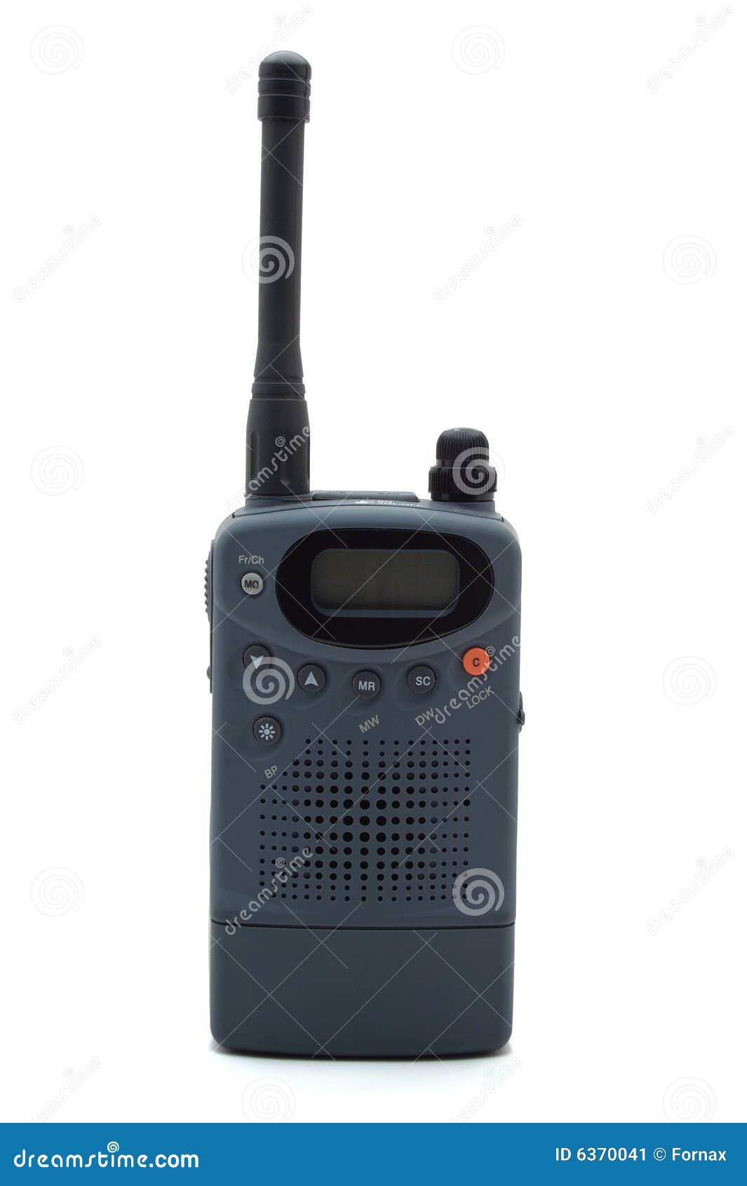 Radio zender/ontvanger stock afbeelding. Image of antenne - 6370041