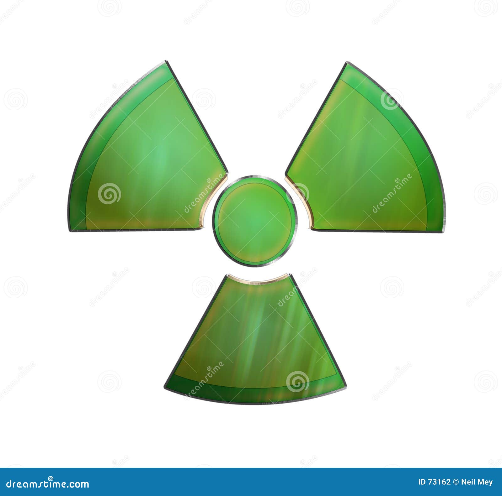 Radioactive stock illustration. Illustration of atomic, design - 73162