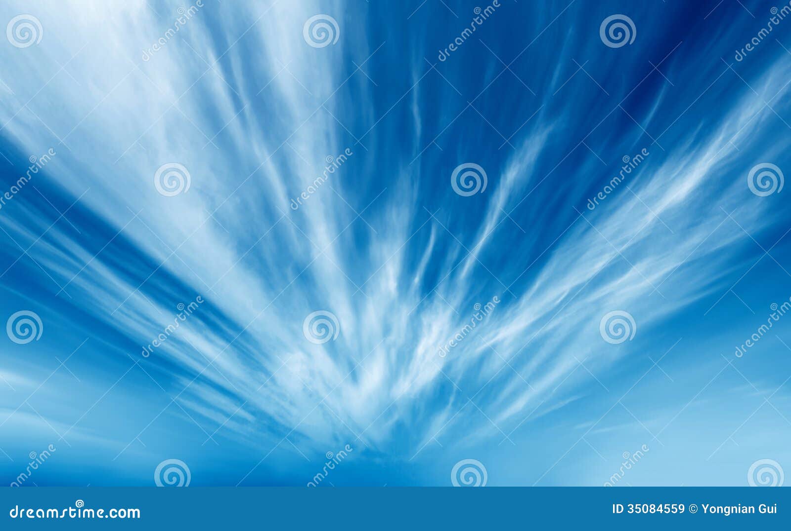 Radioactive clouds stock image. Image of cirrus, season - 35084559