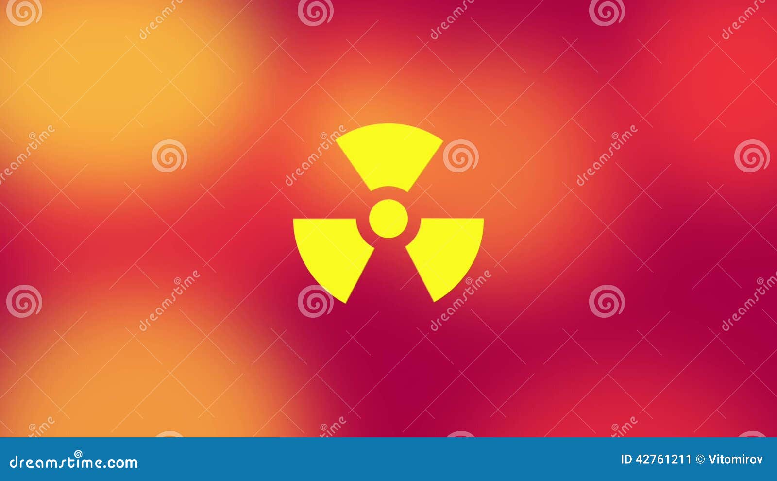 Red Radioactive Wallpaper