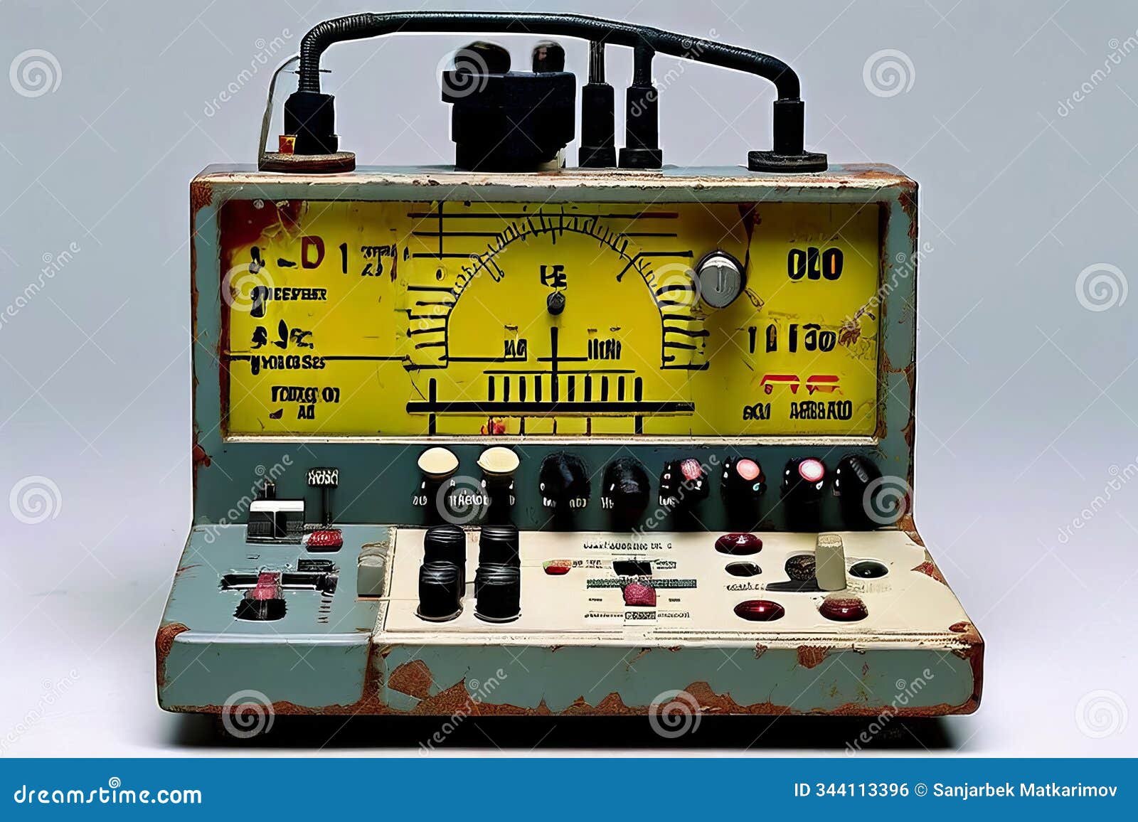 Radioactive Decay Detection Setup A Setup For Detecting Radioac Royalty ...