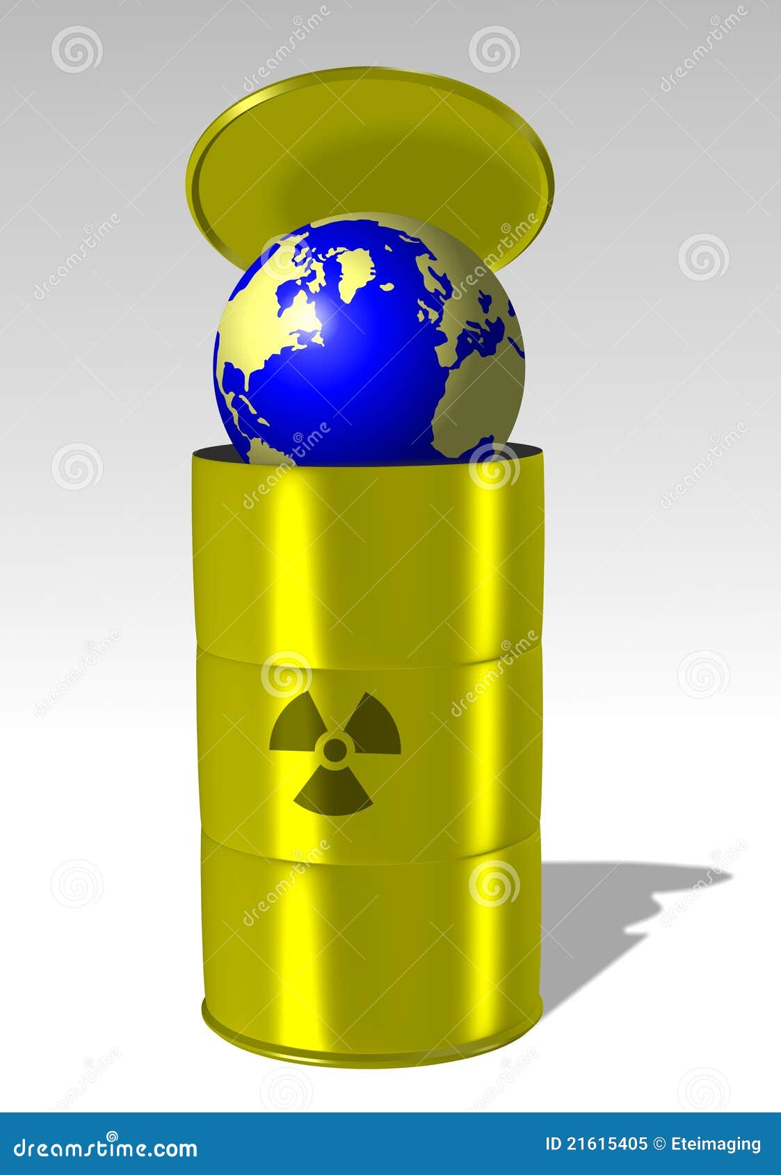Radioactive Earth stock illustration. Illustration of background - 21615405