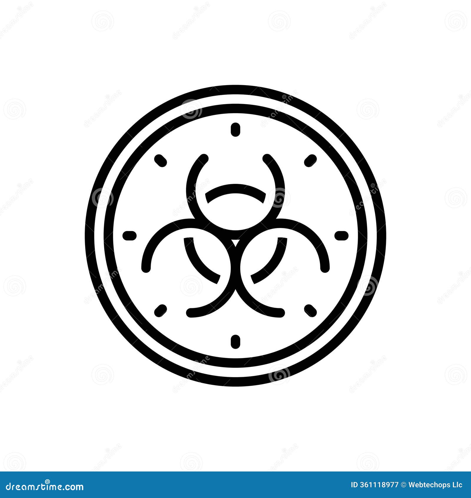 Radioactive Nuclear Symbol Death Flag Royalty-Free Stock Photo ...