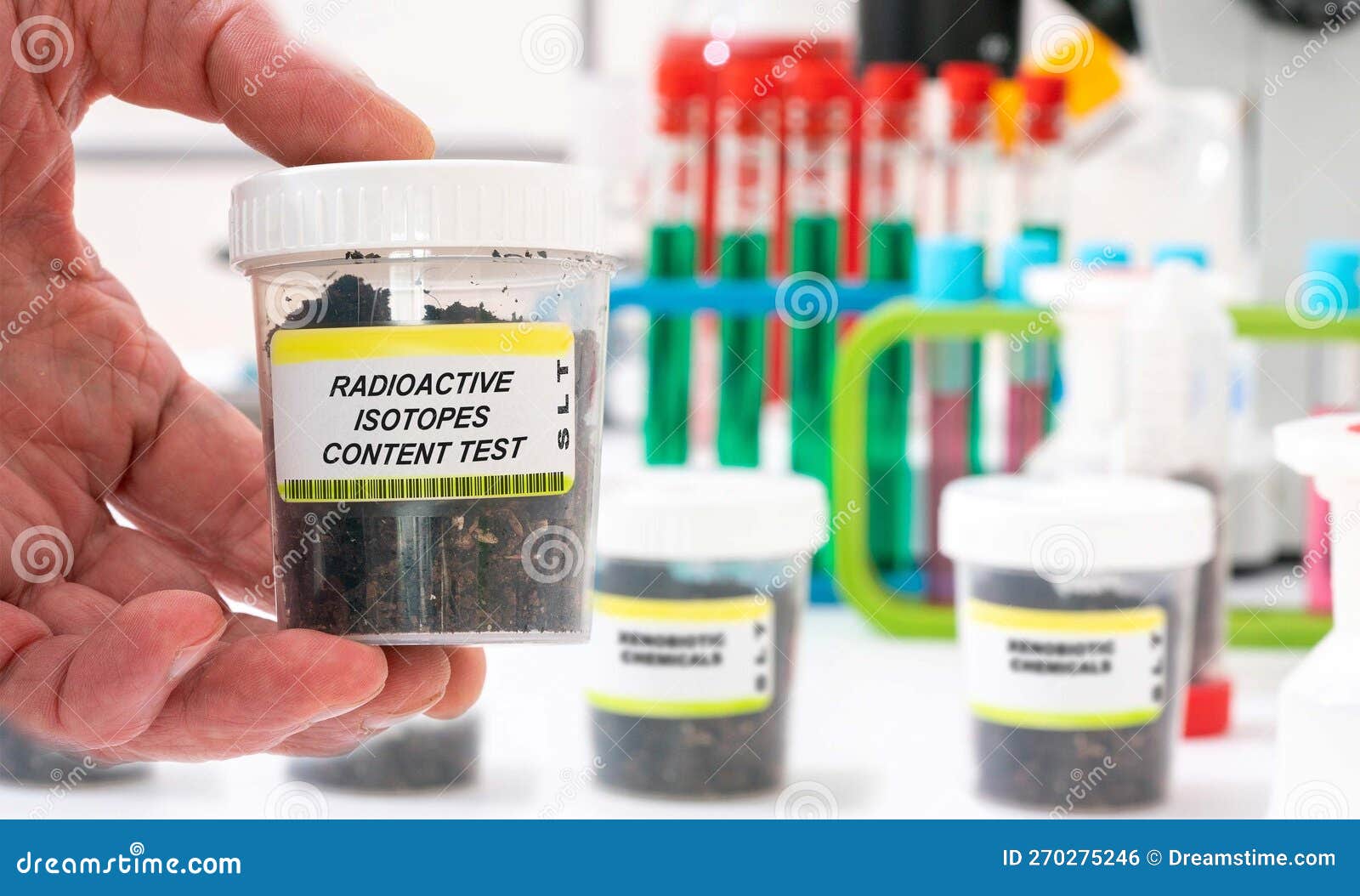 Radioactive Isotopes. Radioactive Isotopes Content in Soil Sample in ...