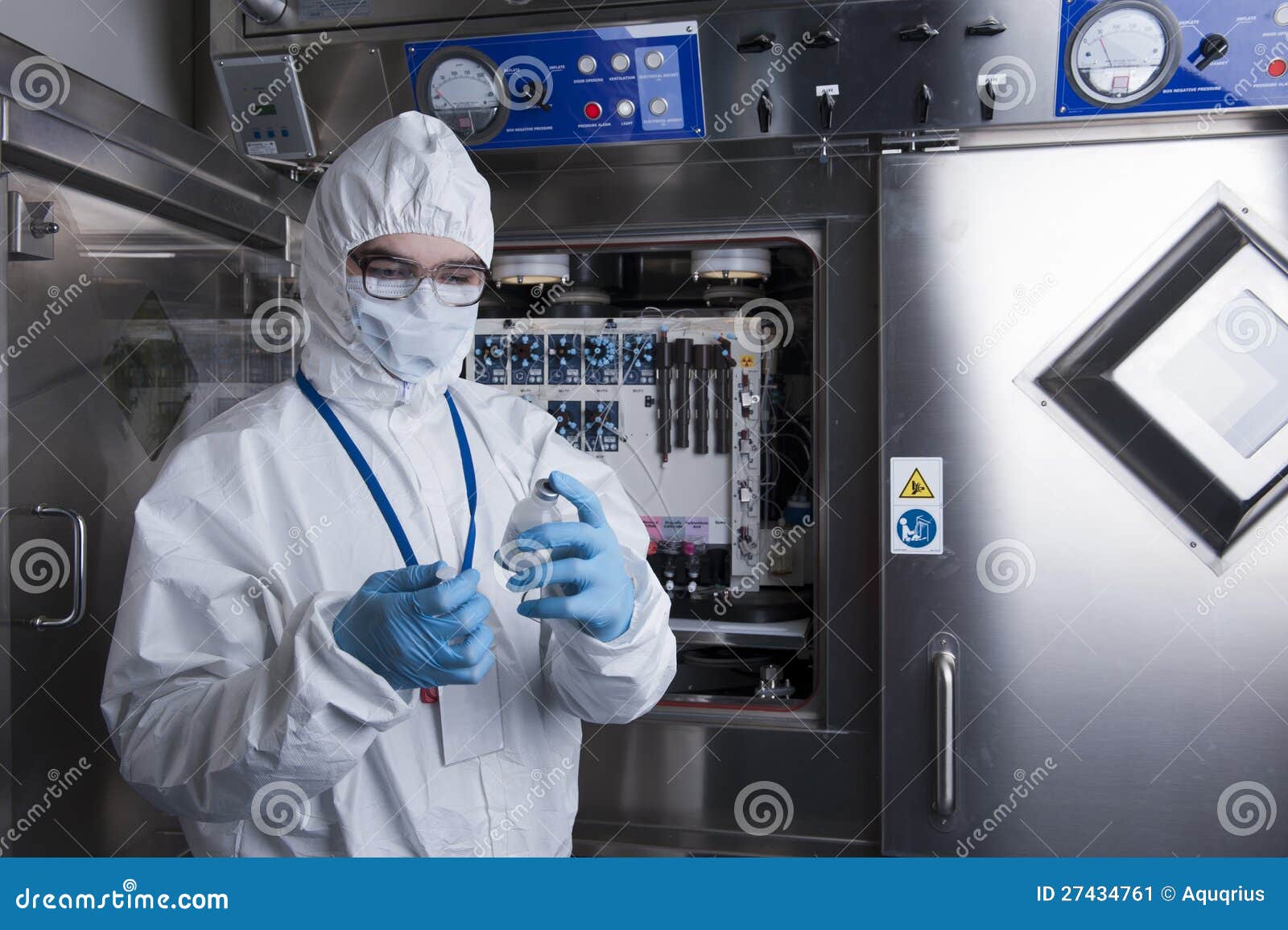 Radioactive laboratory stock image. Image of laboratory - 27434761