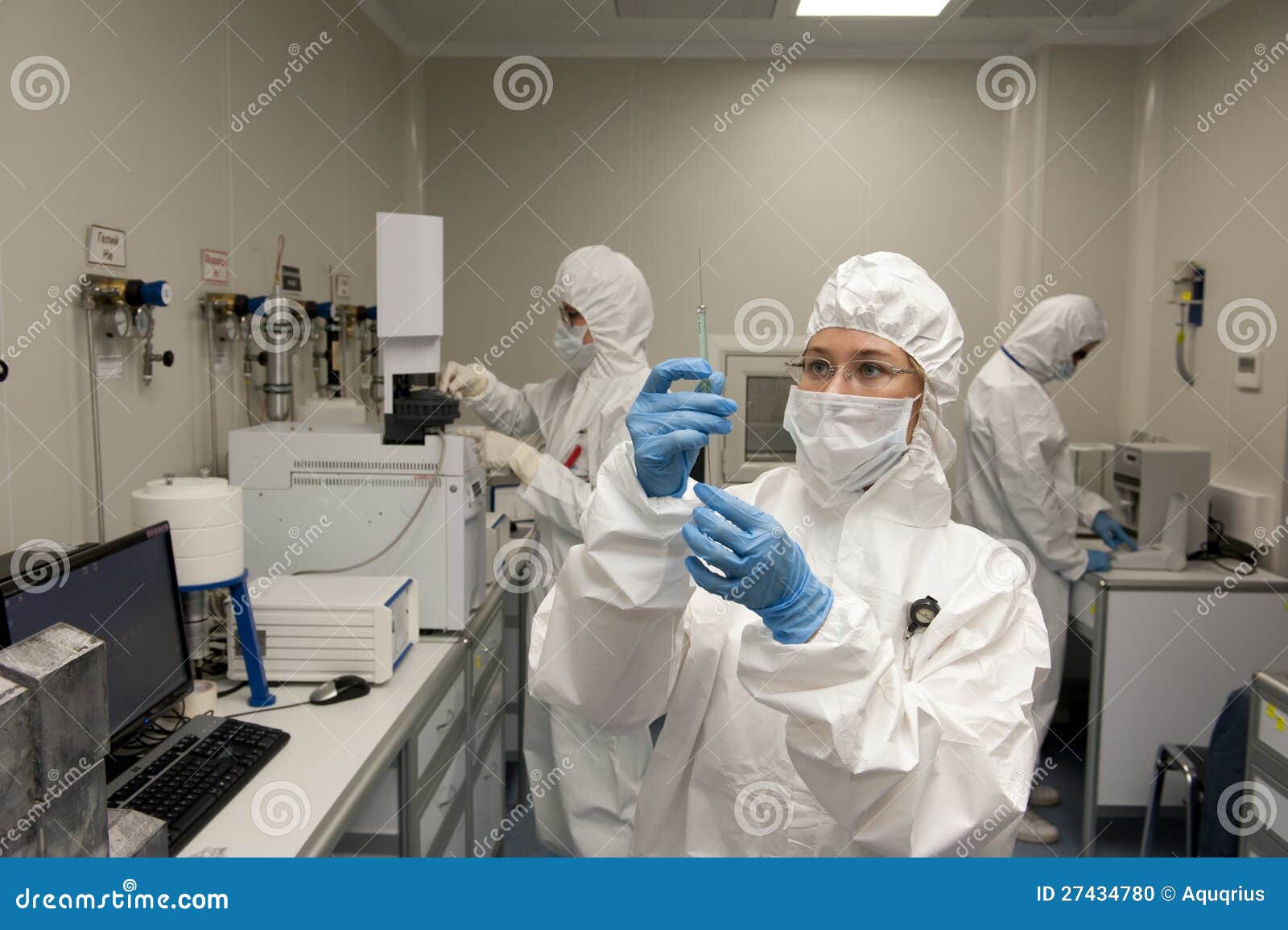 Radioactive laboratory stock photo. Image of gloves, experiment - 27434780