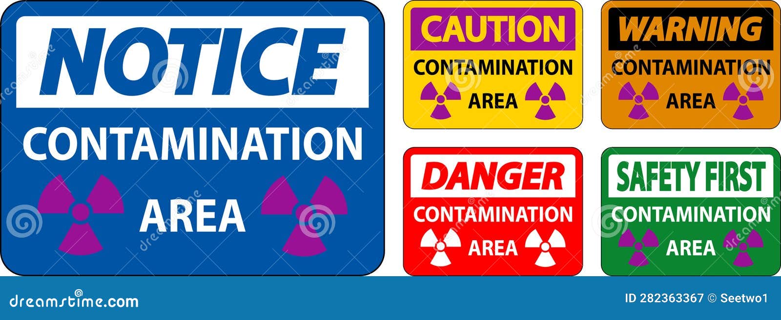 Caution Contamination Sign. Beware Biohazard Waste Icon. Vector ...