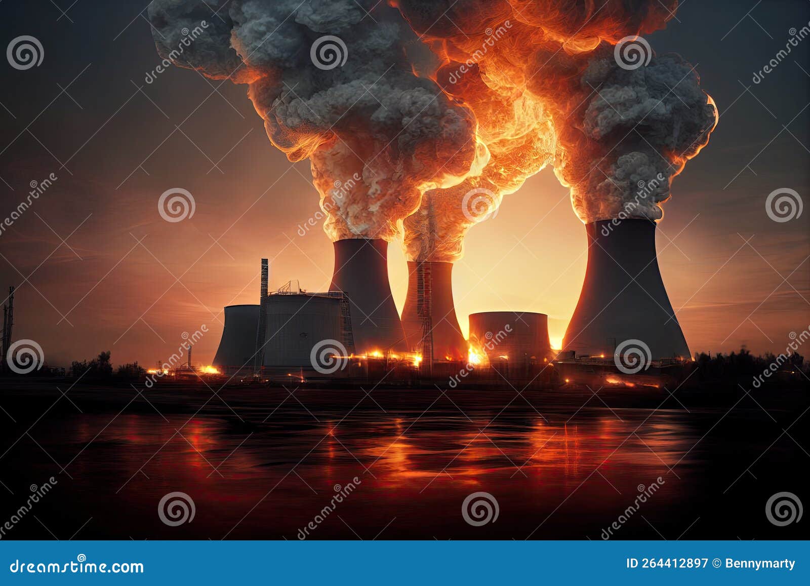 Radioactive Nuclear Symbol Death Flag Royalty-Free Stock Photo ...