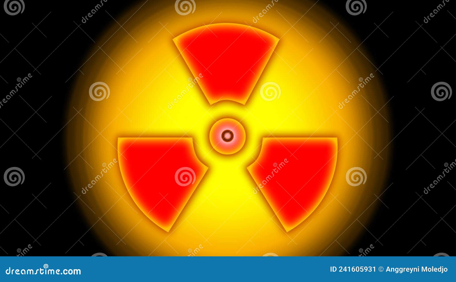 Radioactive Particle Analysis Design Background Stock Illustration ...