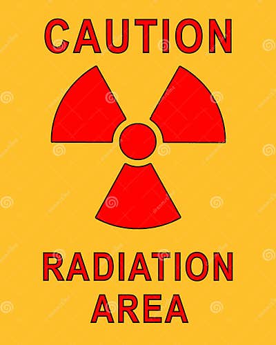 RadioActive Placard stock illustration. Illustration of healthcare - 33533