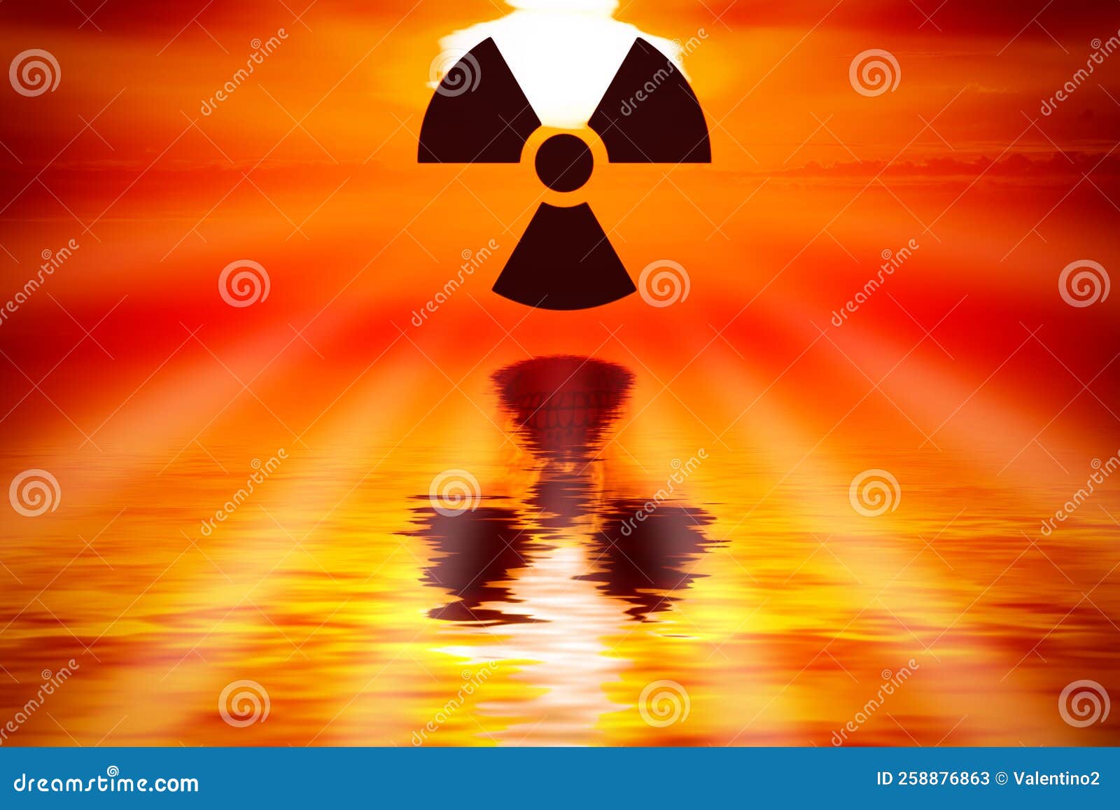 Radioactive stock image. Image of danger, wave, energy - 258876863