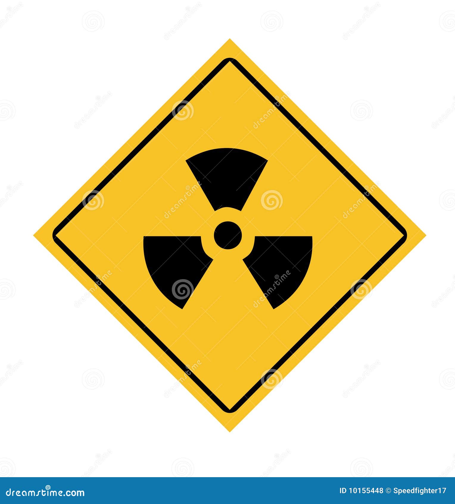 Radioactive Sign Royalty Free Stock Photos - Image: 10155448
