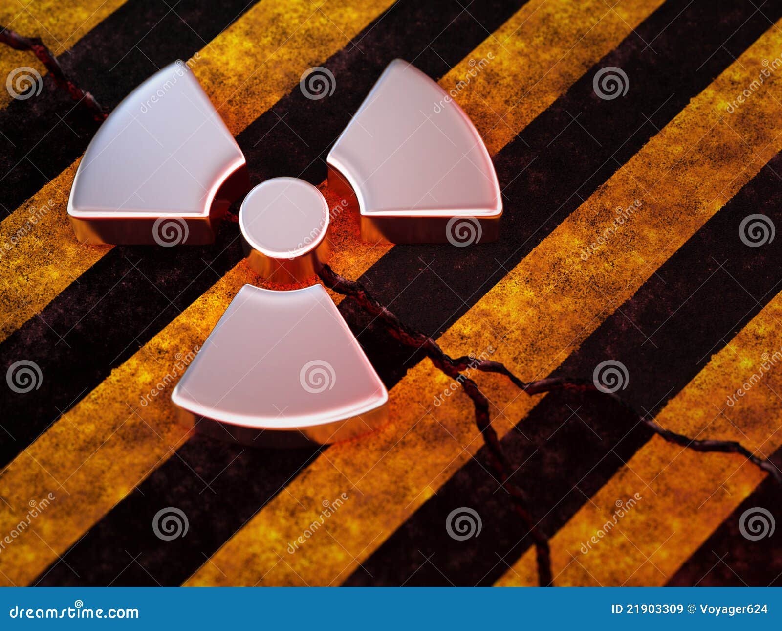 Radioactive sign stock illustration. Illustration of line - 21903309