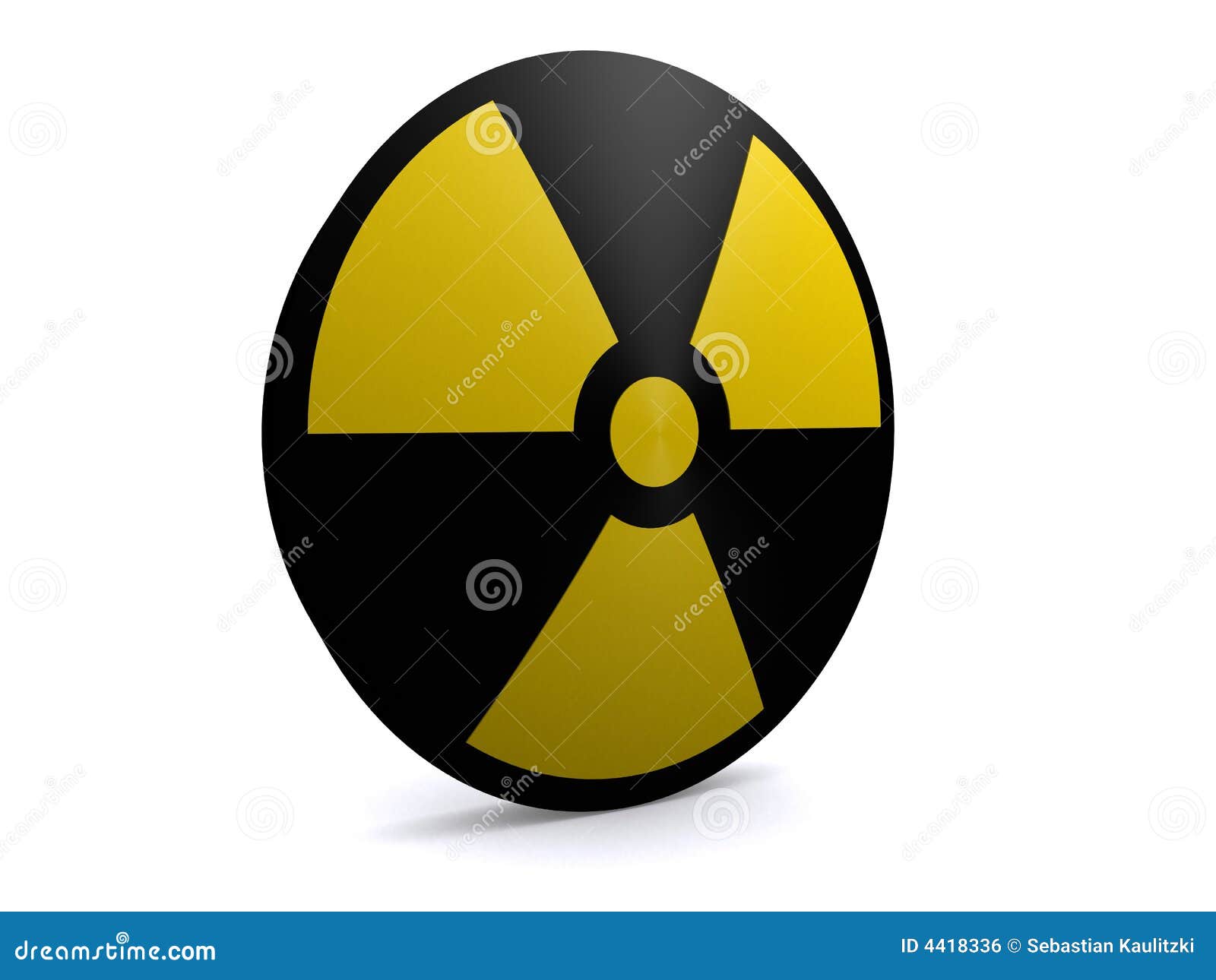 3d Radioactive Sign Royalty-Free Stock Image | CartoonDealer.com #10410160
