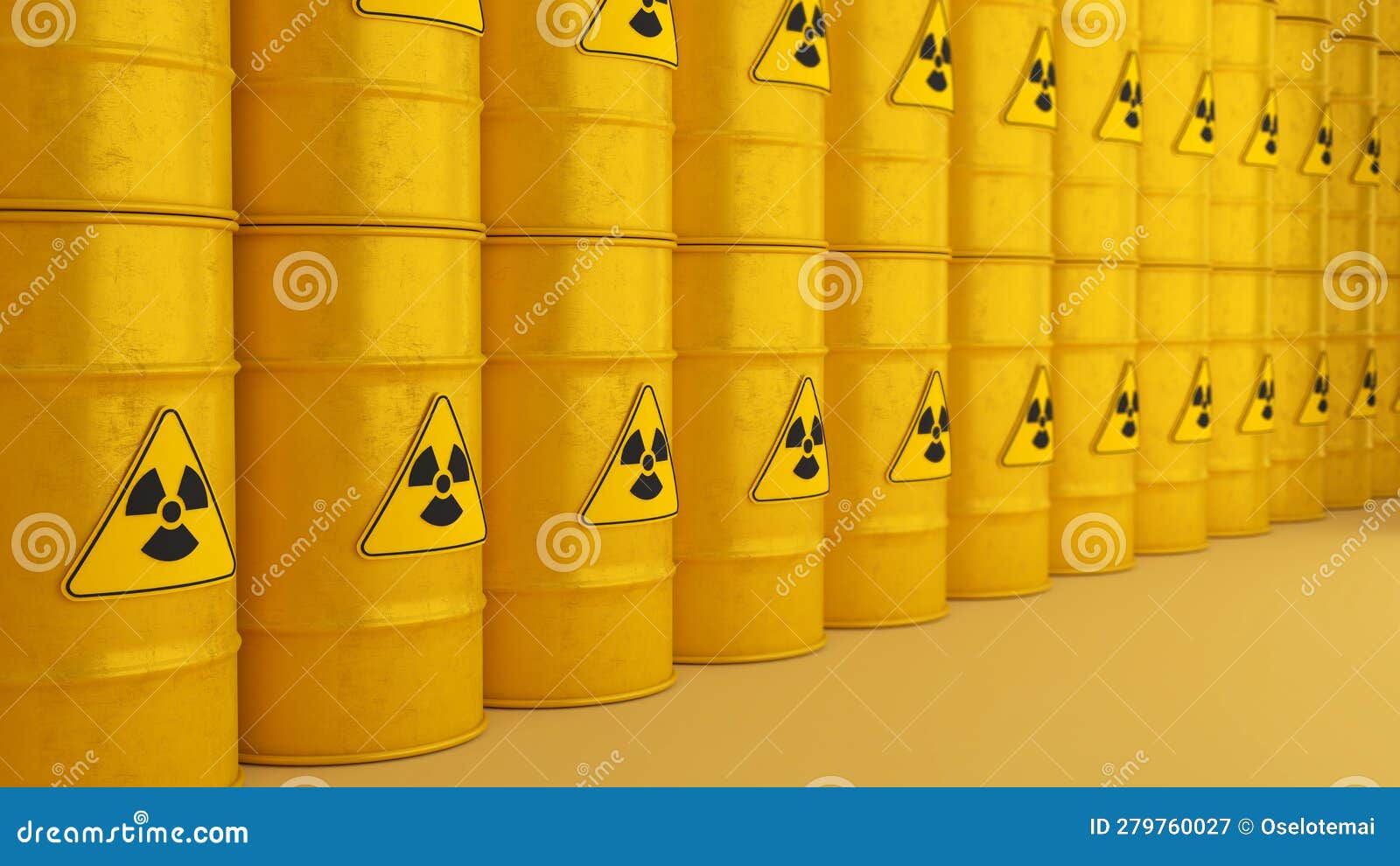 Radioactive Storage Tanks with a Warning for Chemical and Radiation ...