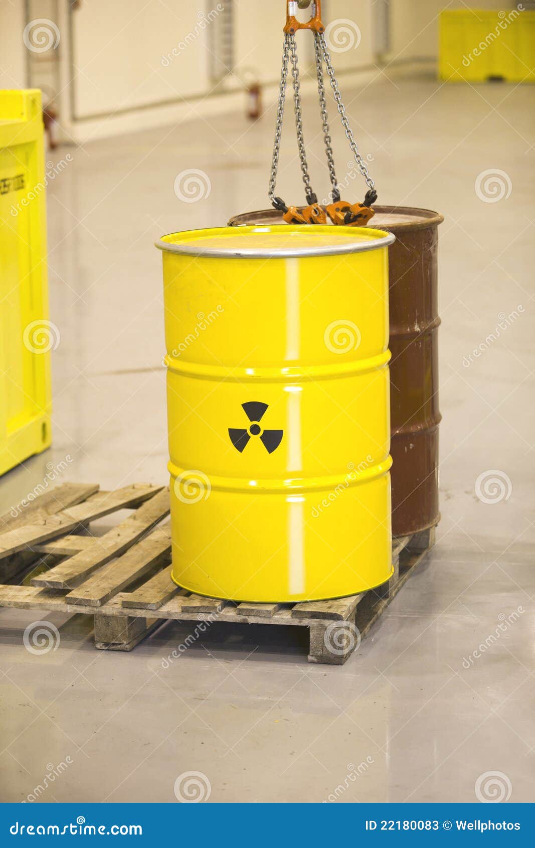 Radioactive waste stock image. Image of barrel, danger - 22180083
