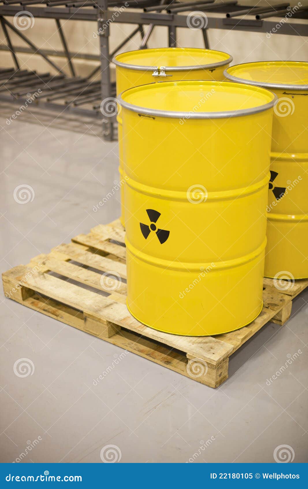 Radioactive waste stock image. Image of damage, energy - 22180105
