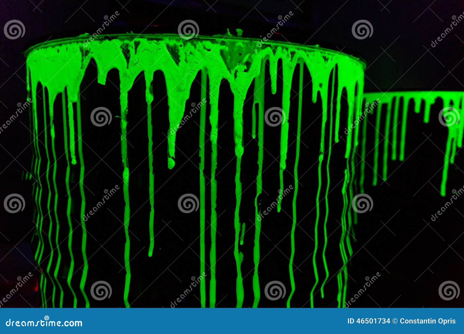 Radioactive Waste In Leaking Containment Tank Royalty-Free Stock ...