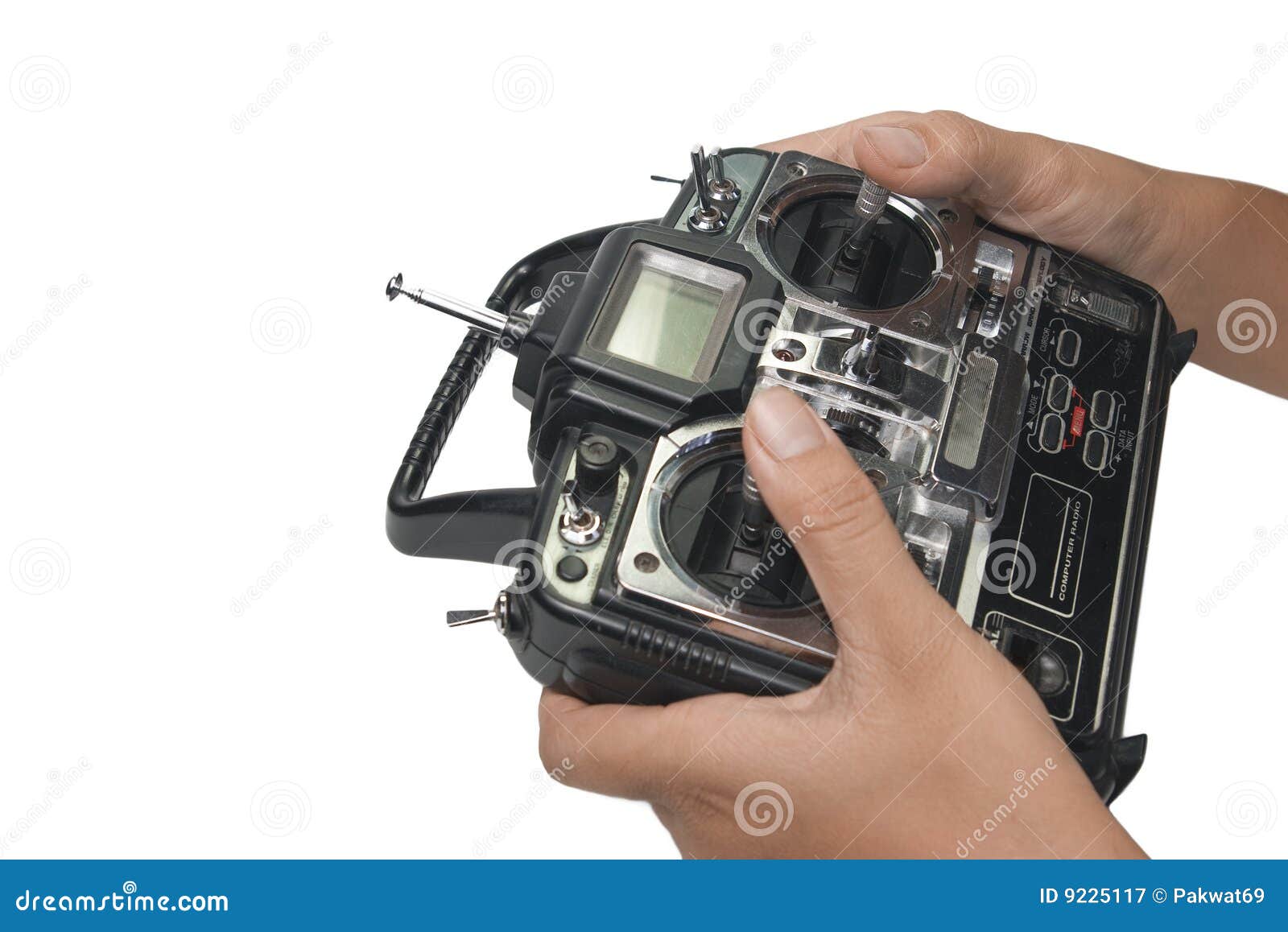Radiocontrol side view stock image. Image of frequency - 9225117