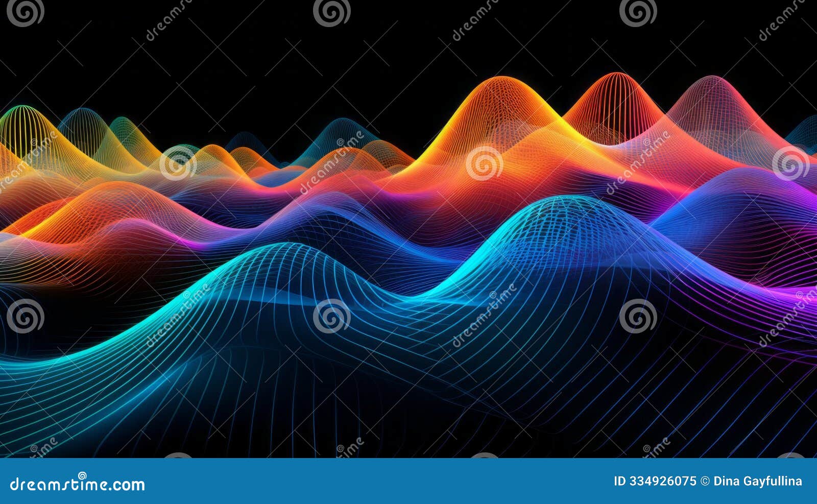Radiowave Interference Patterns Stock Image - Image of patterns ...