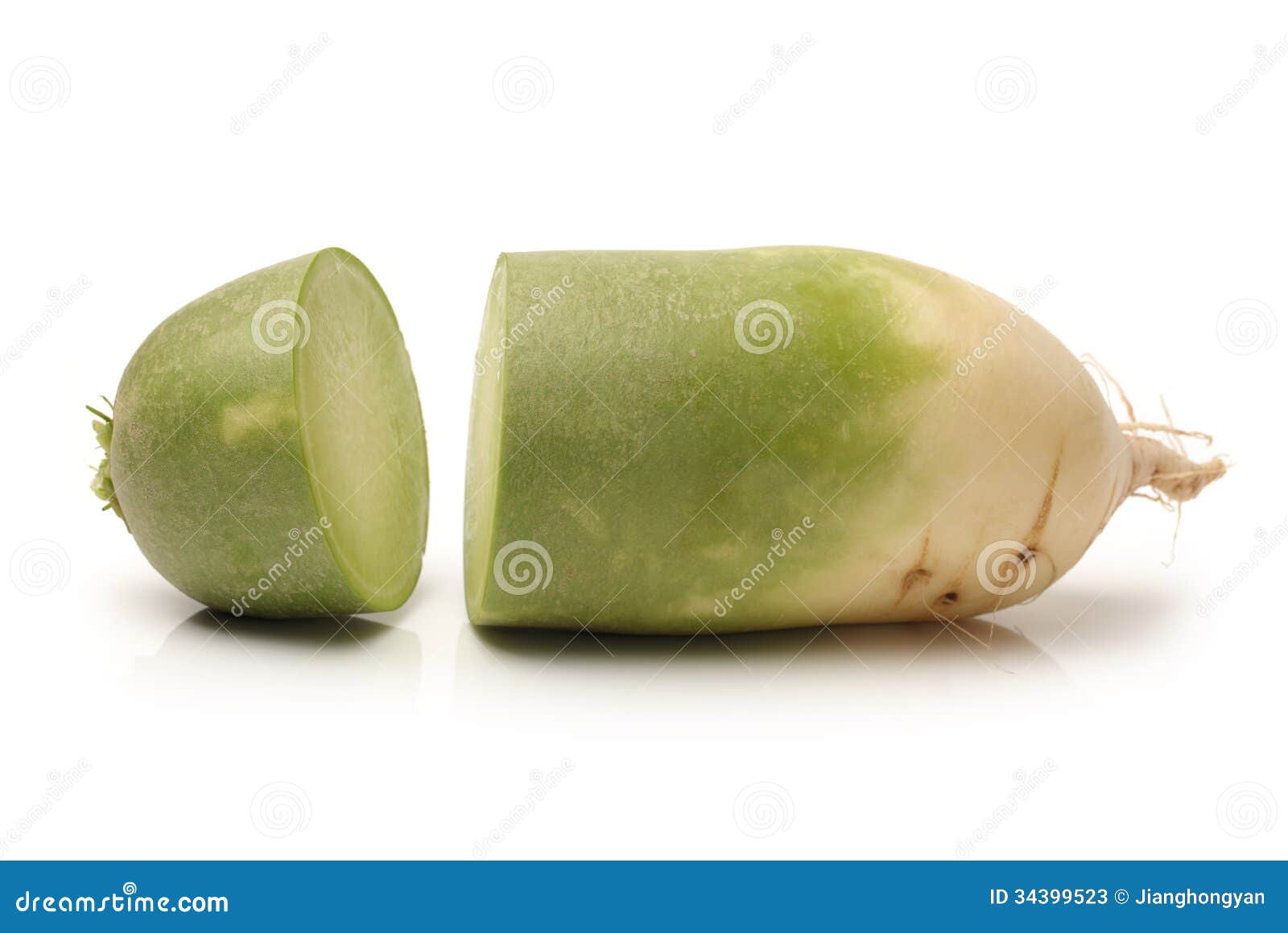 Radis vert image stock. Image du régime, fond, asiatique - 34399523