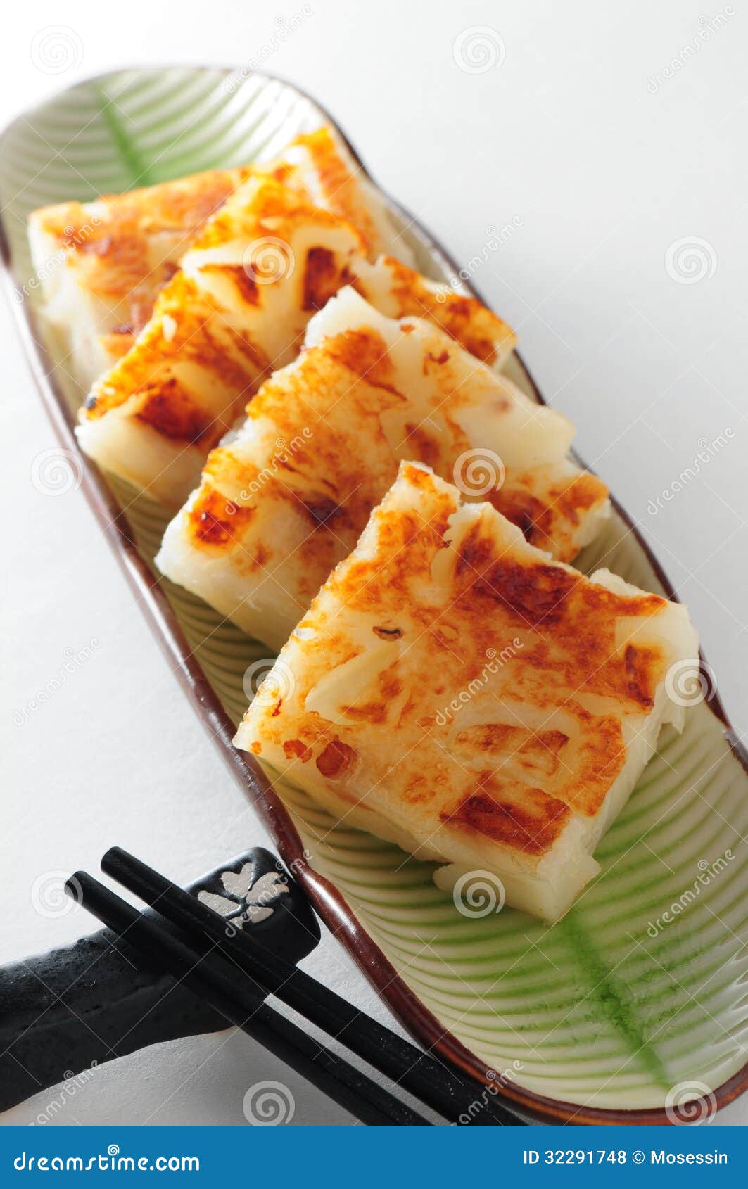 Radish cake stock photo. Image of fried, cake, chinese - 32291748